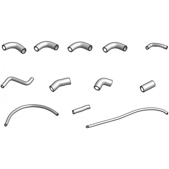 Kit durites eau silicone REDOX pour FERRARI 348